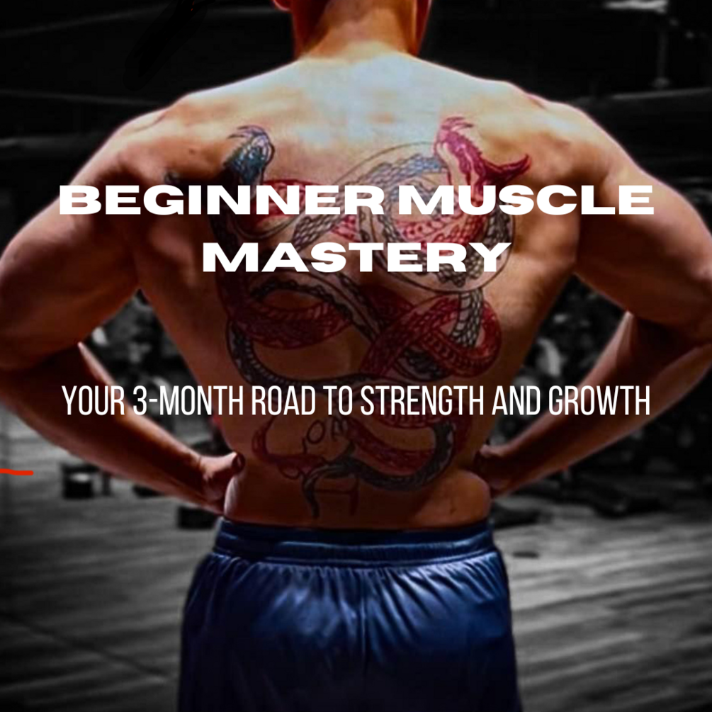 Beginner Muscle Mastery: Your 3-Month Road to Strength and Growth