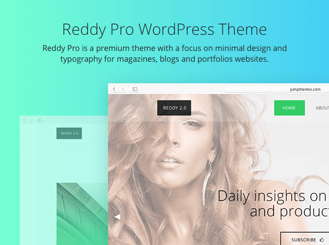 Reddy Pro WordPress Theme
