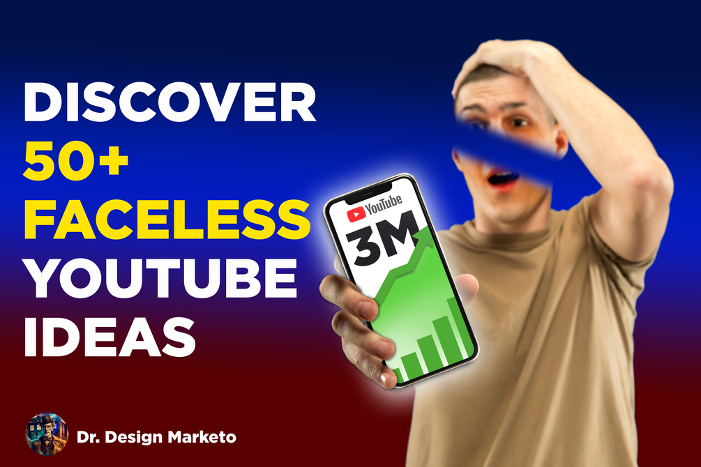 Discover "50+ FACELESS YouTube Channel Ideas" Part - 1