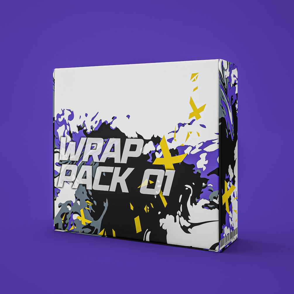 Spectral Camo - Wrap Design Pack 1 - Purple & Yellow Prototype Livery ...