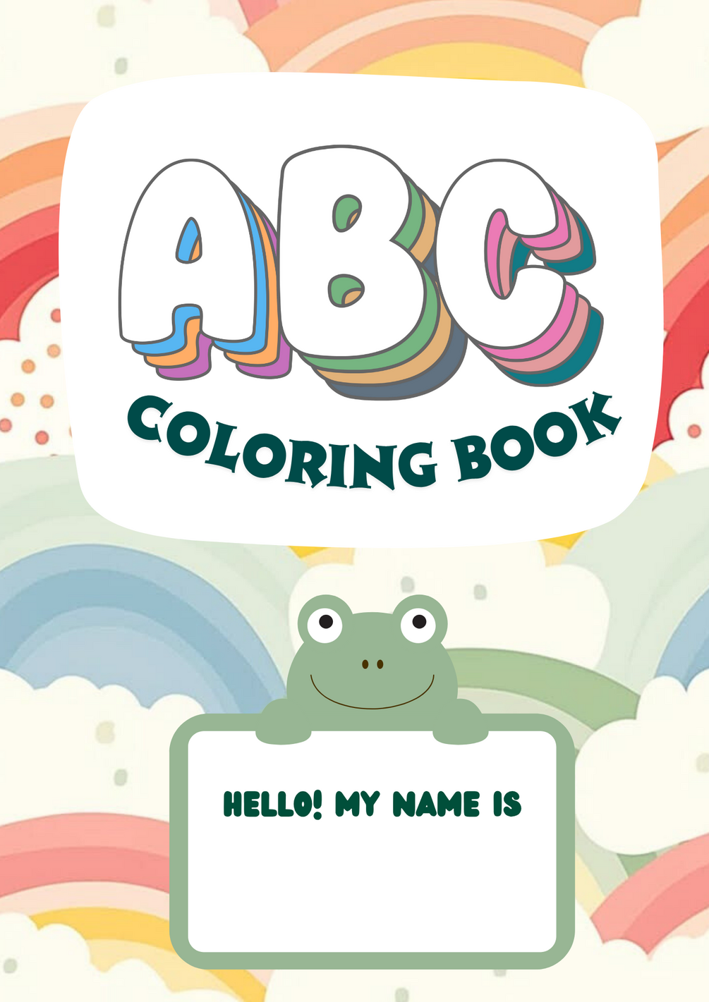ABC Coloring Book for Kids – Fun & Educational Alphabet Activity ...