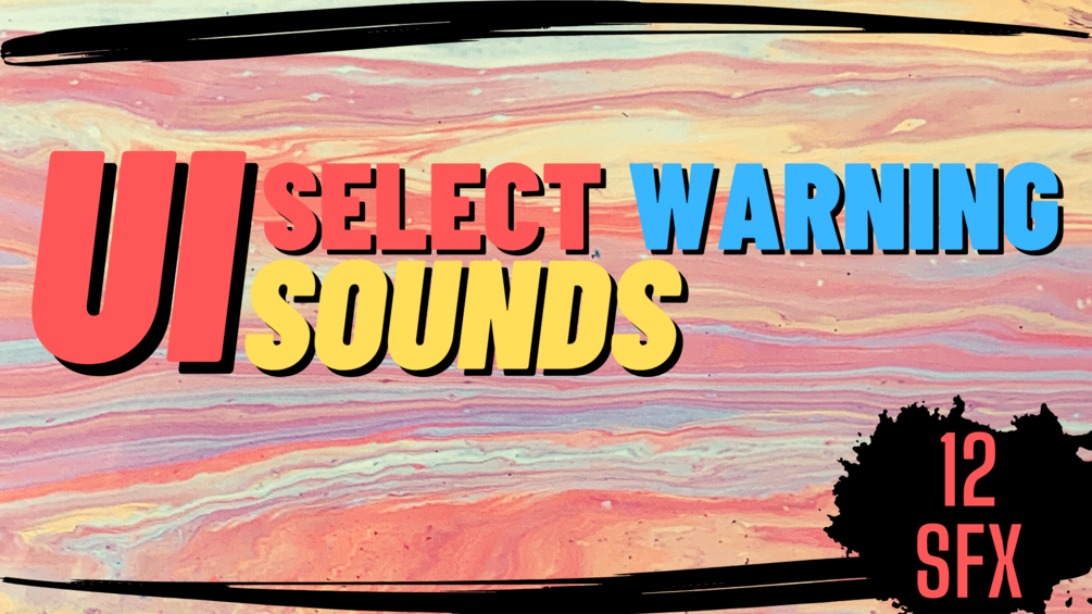 Modern UI Select Warning Sound Pack