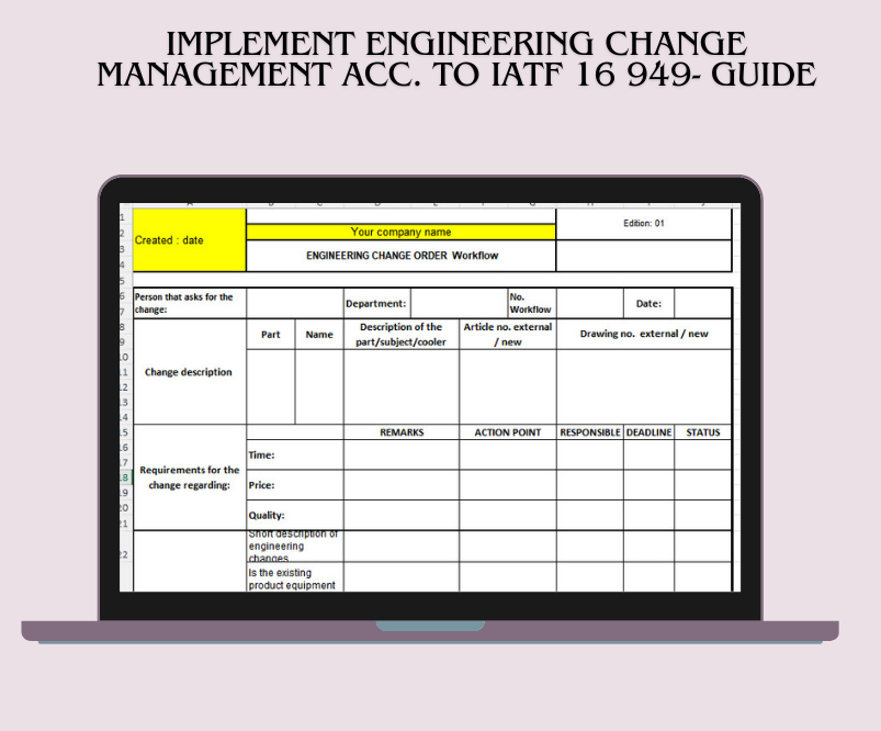 Engineering change management system to your company or small business ...
