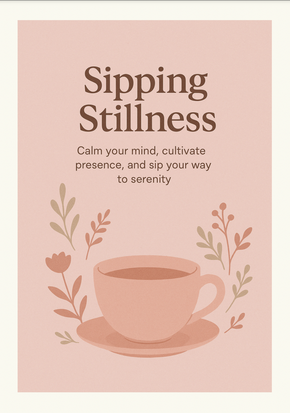 Sipping Stillness Calm your mind, cultivate presence, and sip your way ...