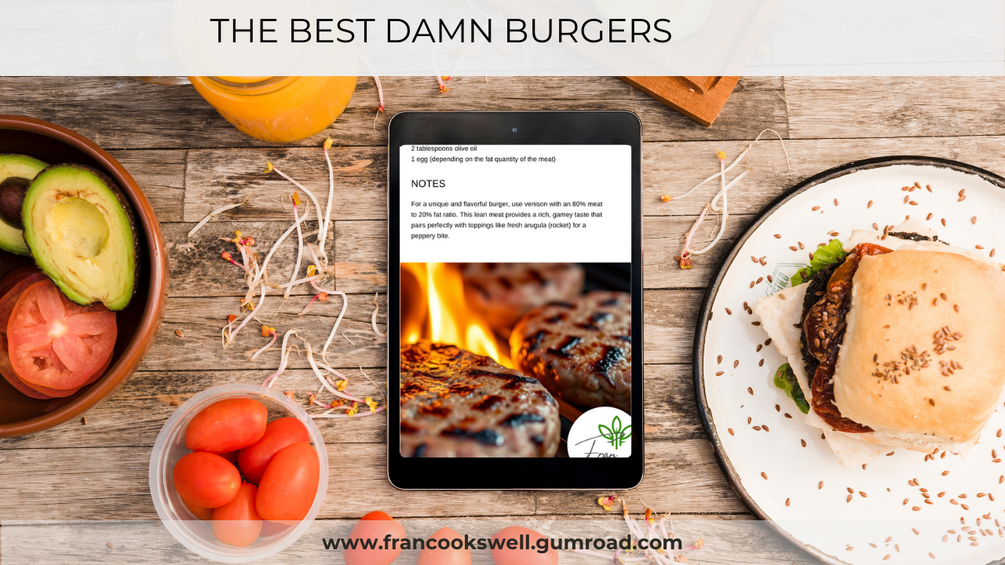 The Best Damn Burgers Recipe Card - Free Download!