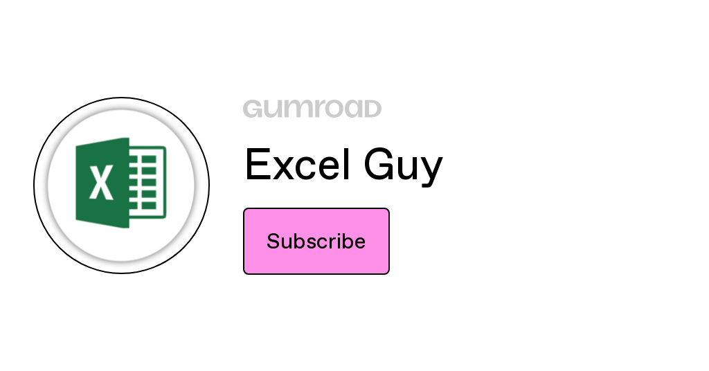 Excel Guy