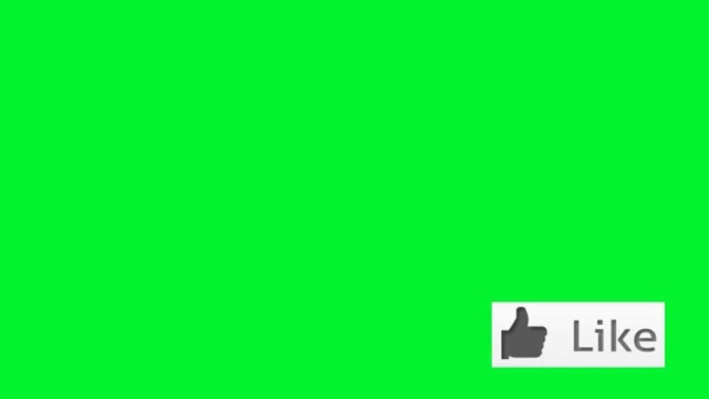 Like Button - Green Screen Royalty Free Footage