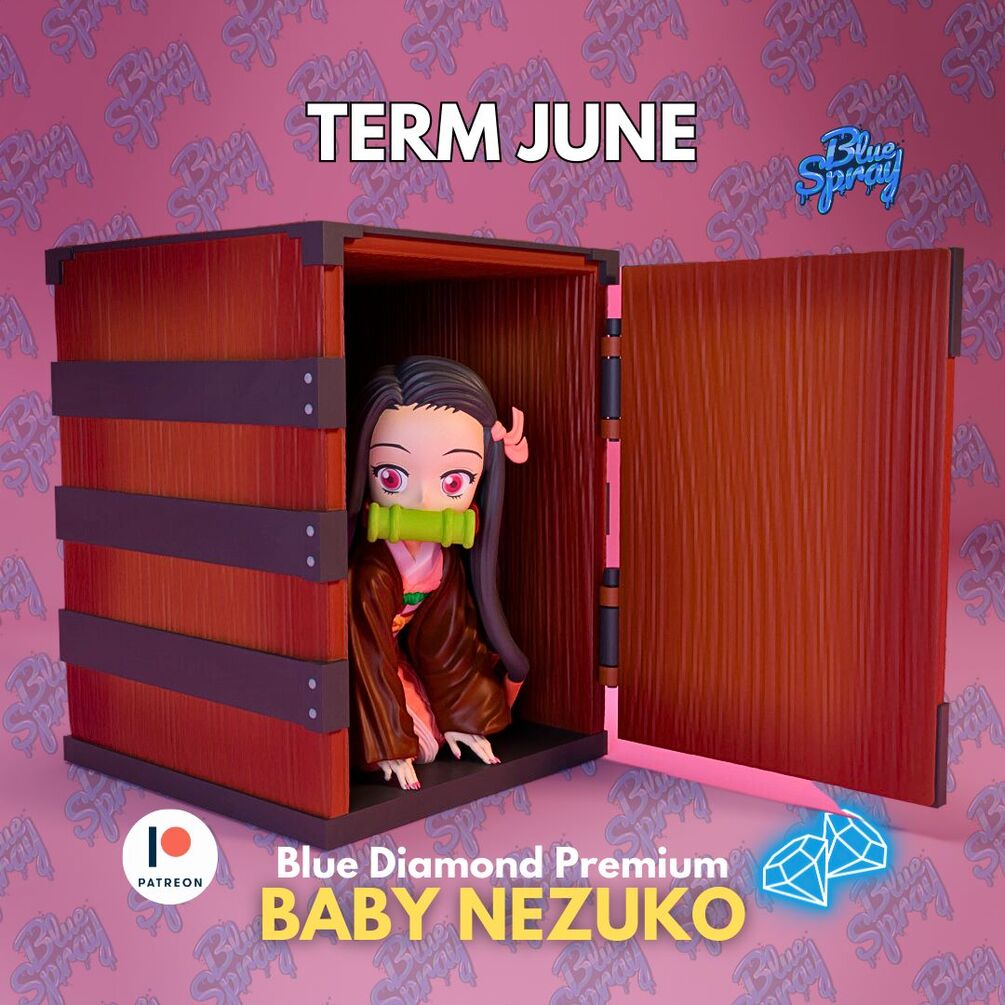 Stl Baby Nezuko (Kimetsu No Yaiba) - BlueSpray3D Models