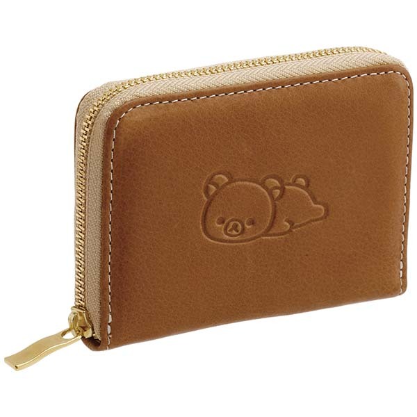 Rilakkuma Genuine leather bi-fold wallet