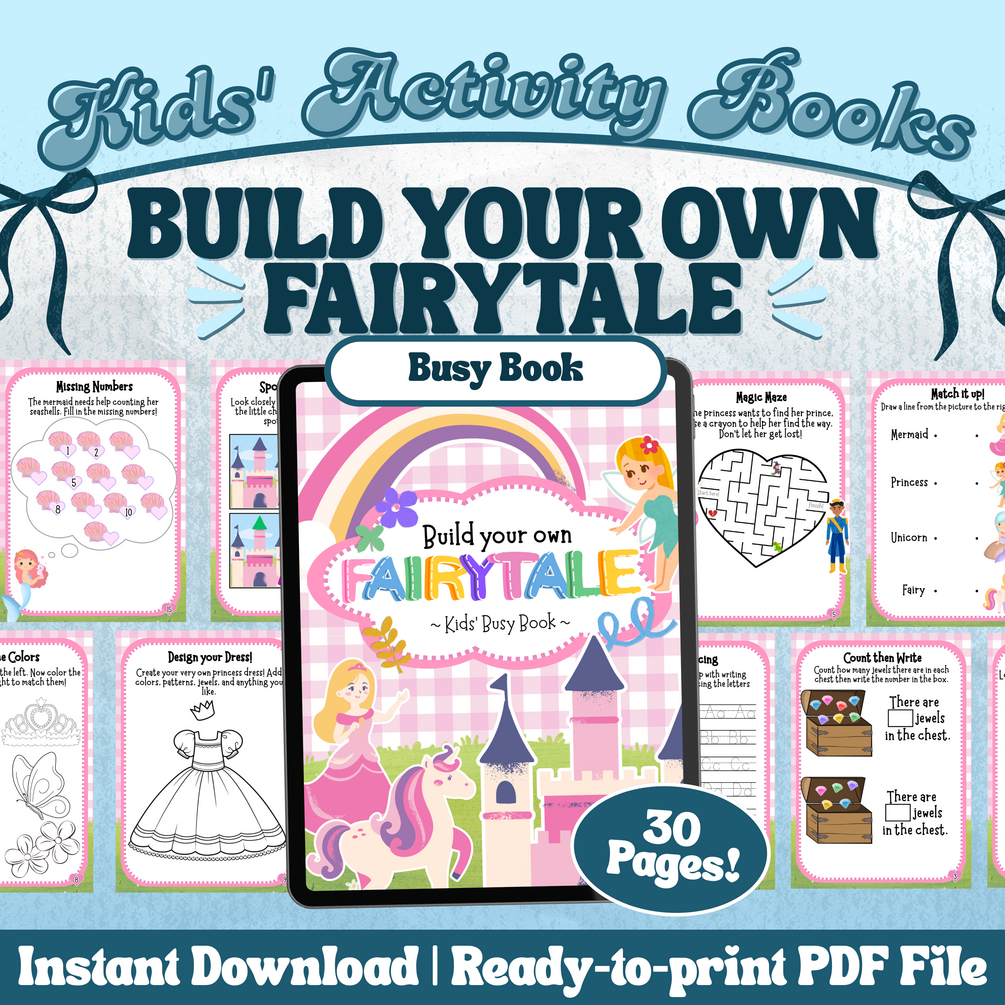Kids Activity Books Bundle 5 Books