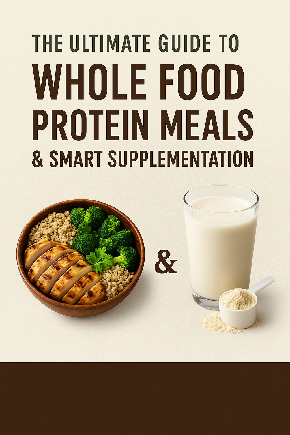 The Ultimate Guide to Whole Food Protein Meals & Smart Supplements