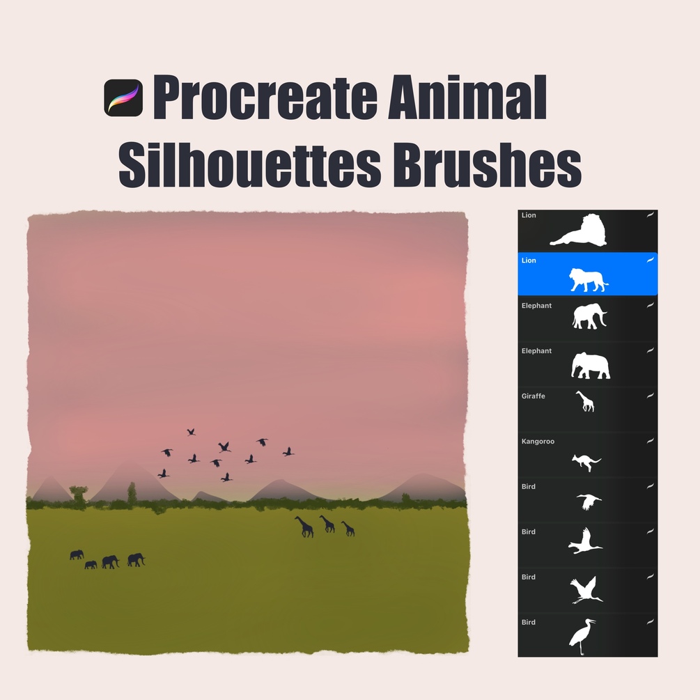Procreate Animal Brushes