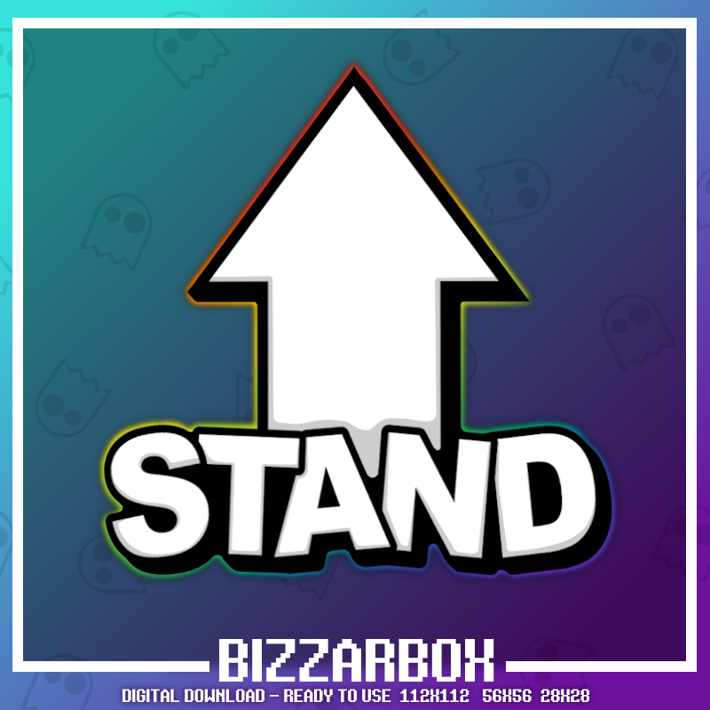 Streamer Channel Point Emote: Stand Up