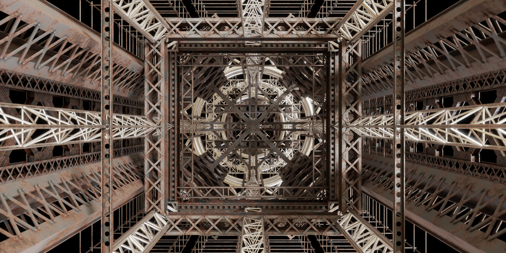 Structural - construction kitbash 50+ pieces