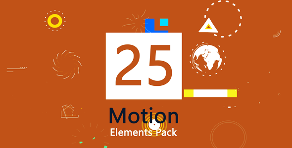 25 Motion Graphic Elements