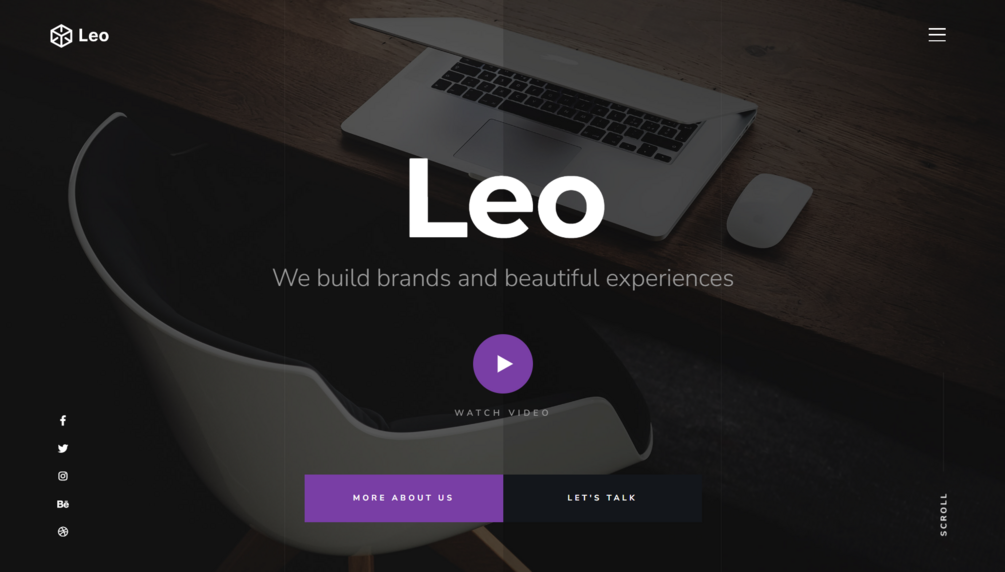 Leo - A Digital Agency Website Template