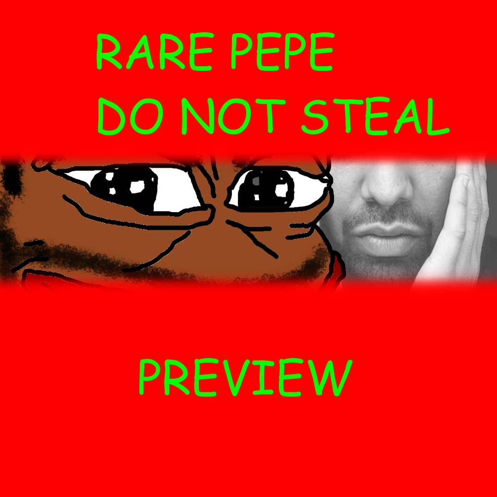 RARE Drake style pepe
