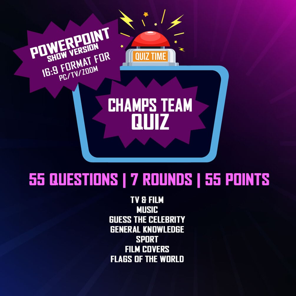 Champs Team Quiz - Part 1