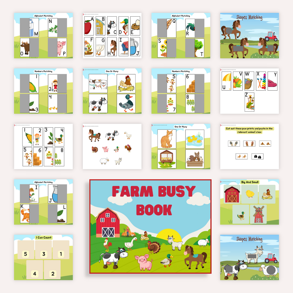 FARM ADVENTURE BUSYBOOK