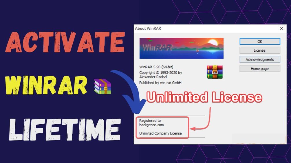 winrar activation file - lifetime