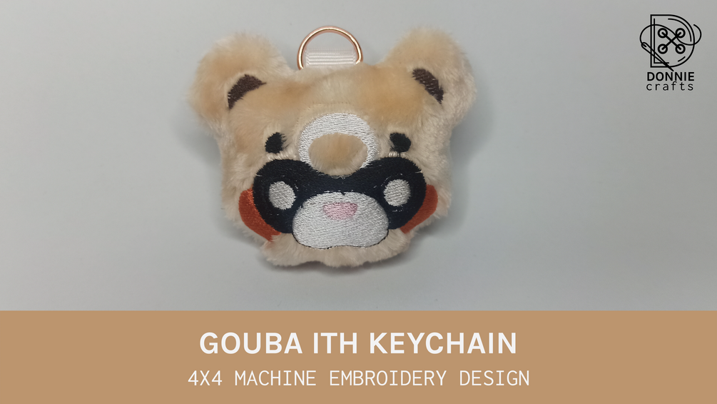 Genshin Impact: Gouba ITH keychain (fanmade)