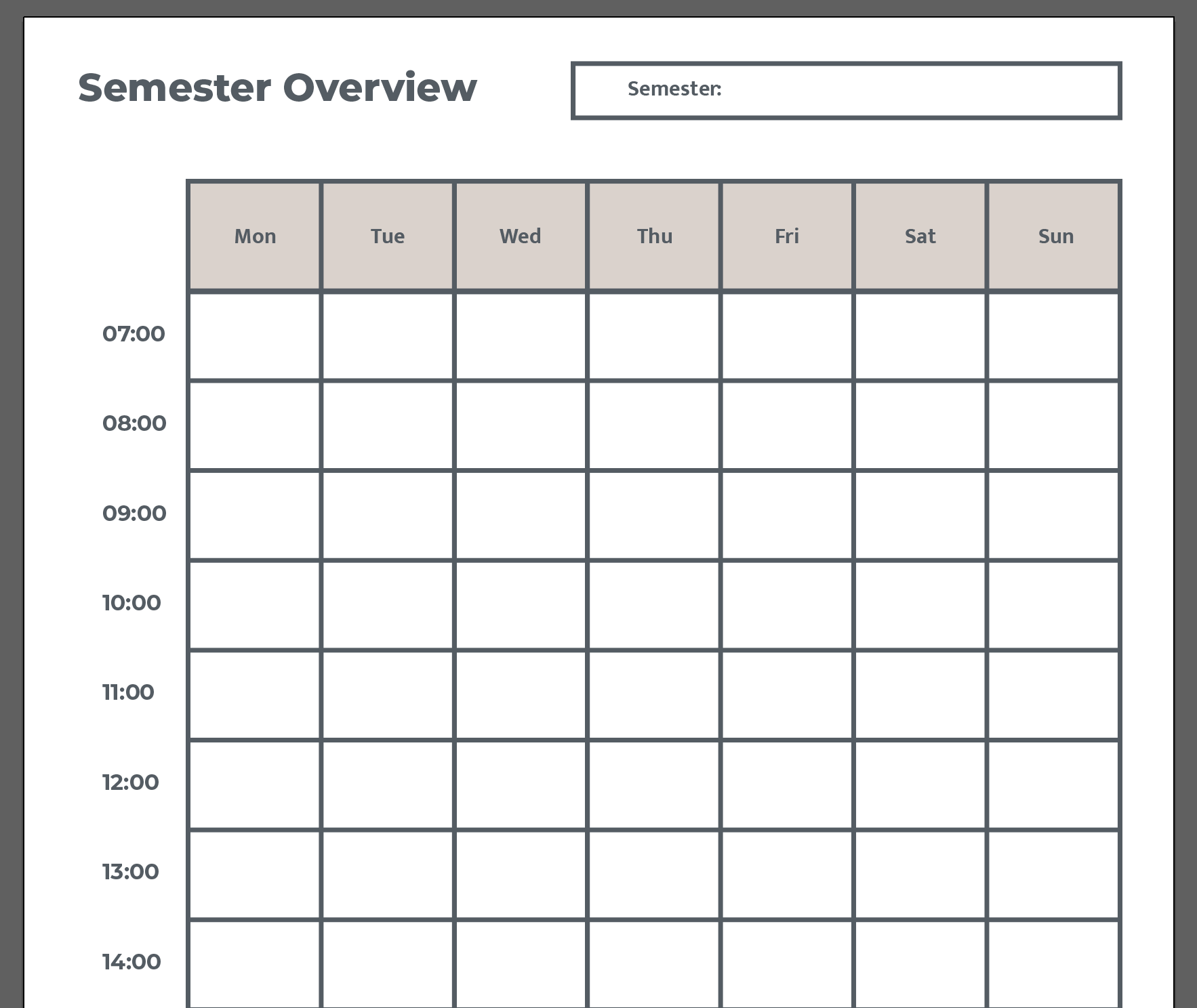 24 Student Planner Templates to organize Your study & Easy to edit.