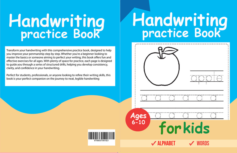 Handwriting Practice for Kids Ages 6-10 Learn to Write Letters and Numbers