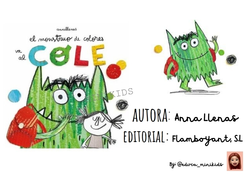 Recurso para cuento "El monstruo de colores va al cole"