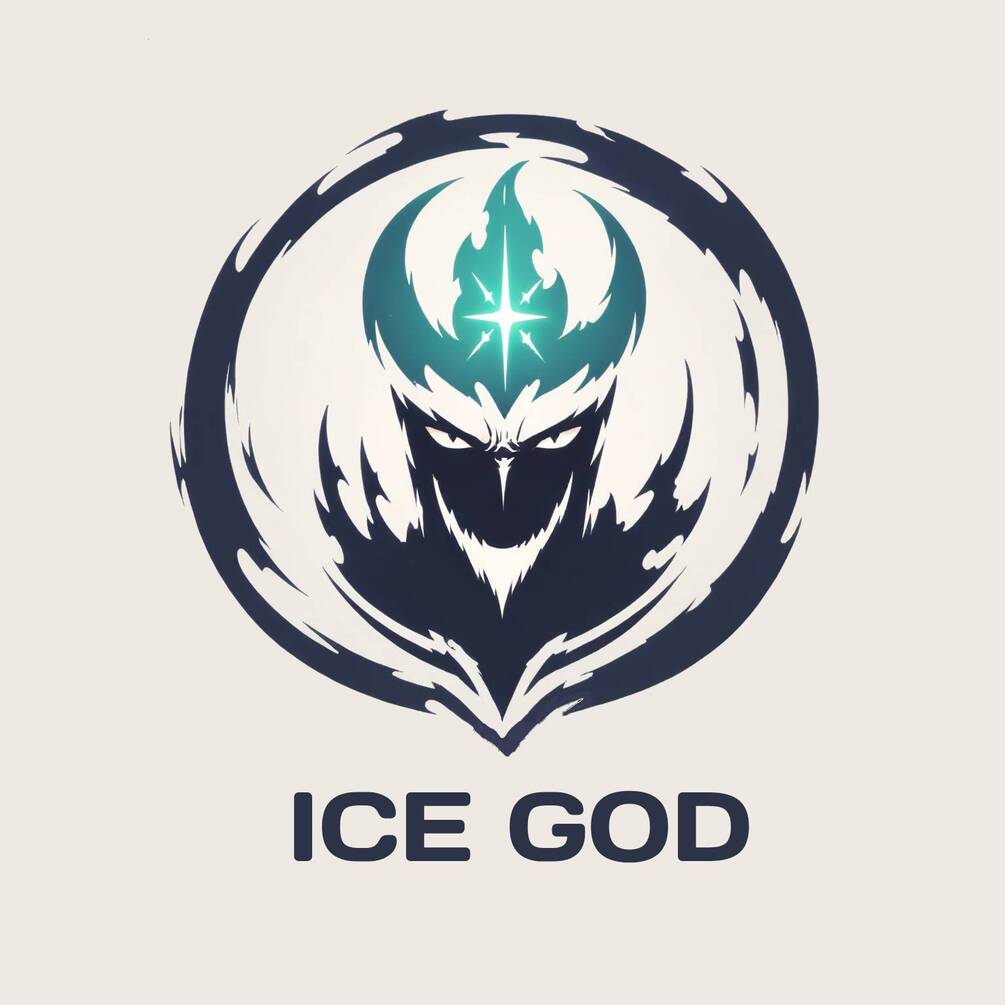 Ice God Cool Logo