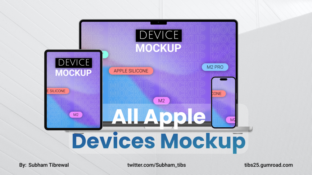 All Apple Device Mockup