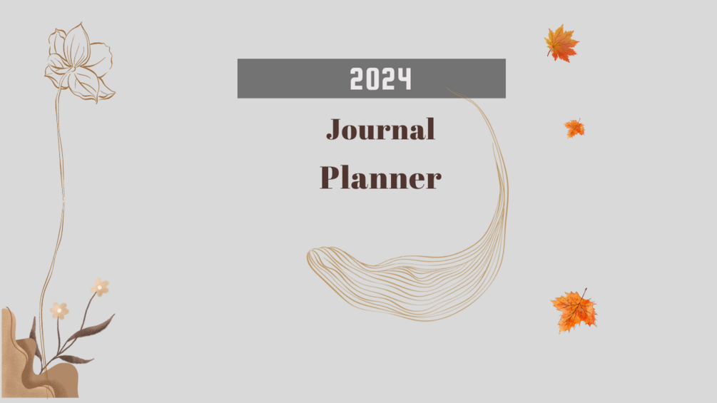 2024 Journal Planner