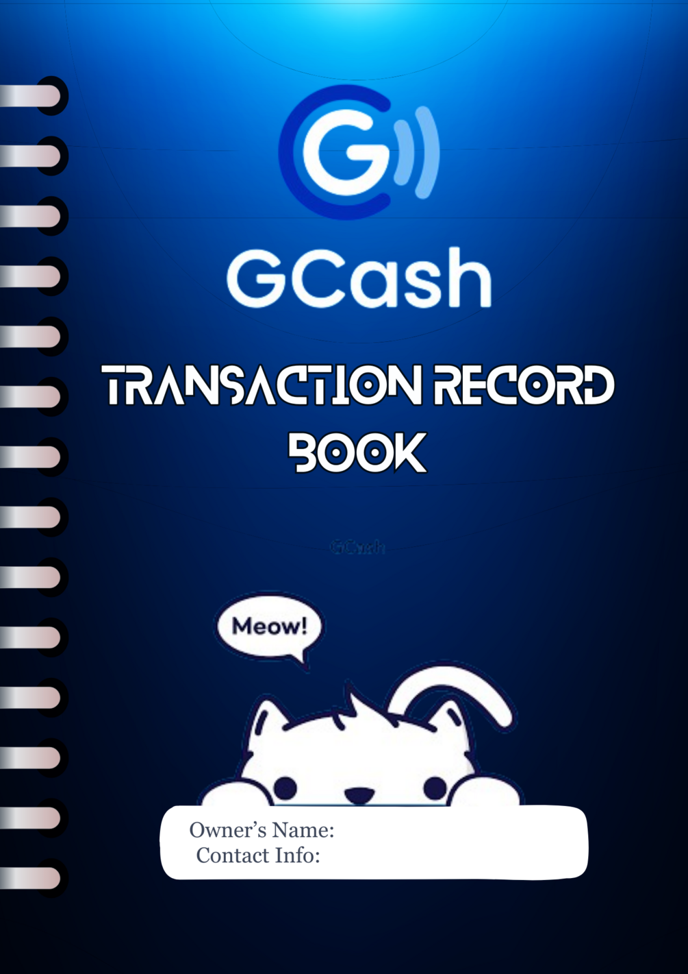 Transactions Record Book