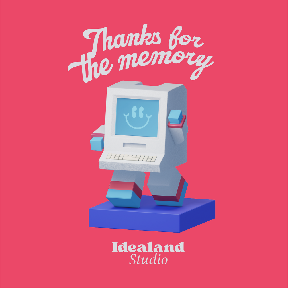 Thanks for the memory - 10"x10" PDF Printable File