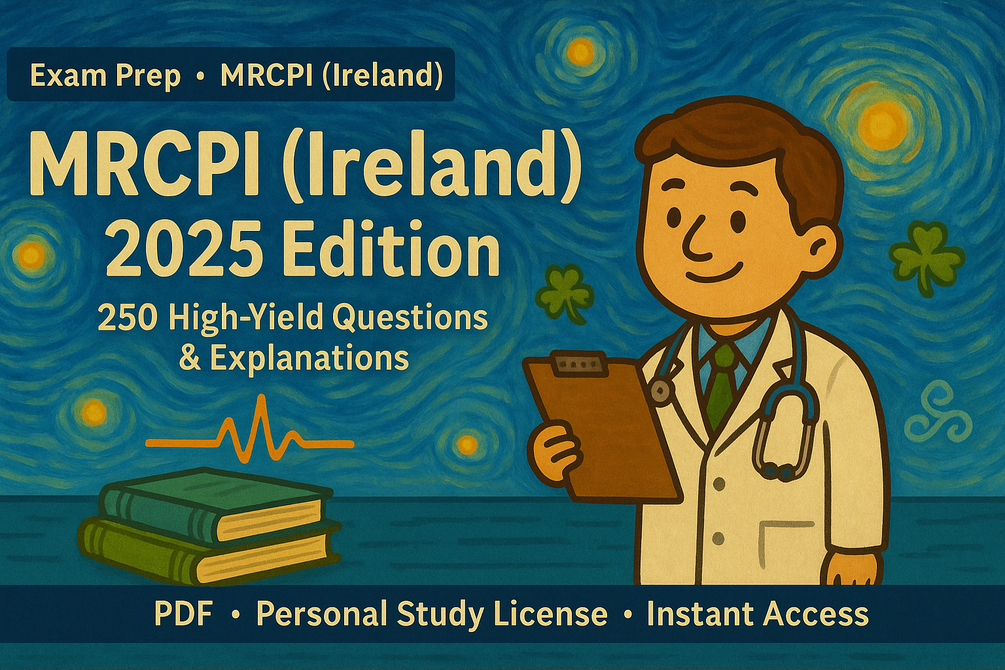 MRCPI General Medicine Part I Recalls Bundle (January – August 2025)