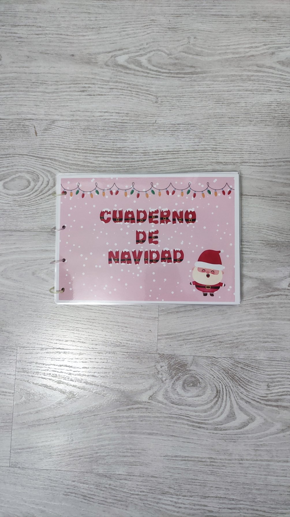 Cuaderno de Navidad/Christmas Notebook