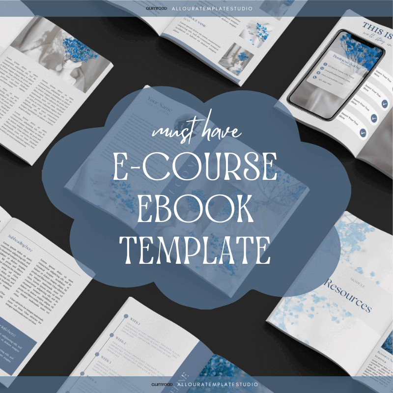 E-course Ebook Template