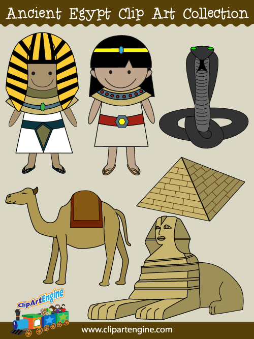 Ancient Egypt Clip Art Collection