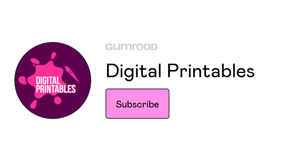 Digital Printables