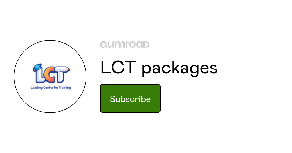 LCT packages