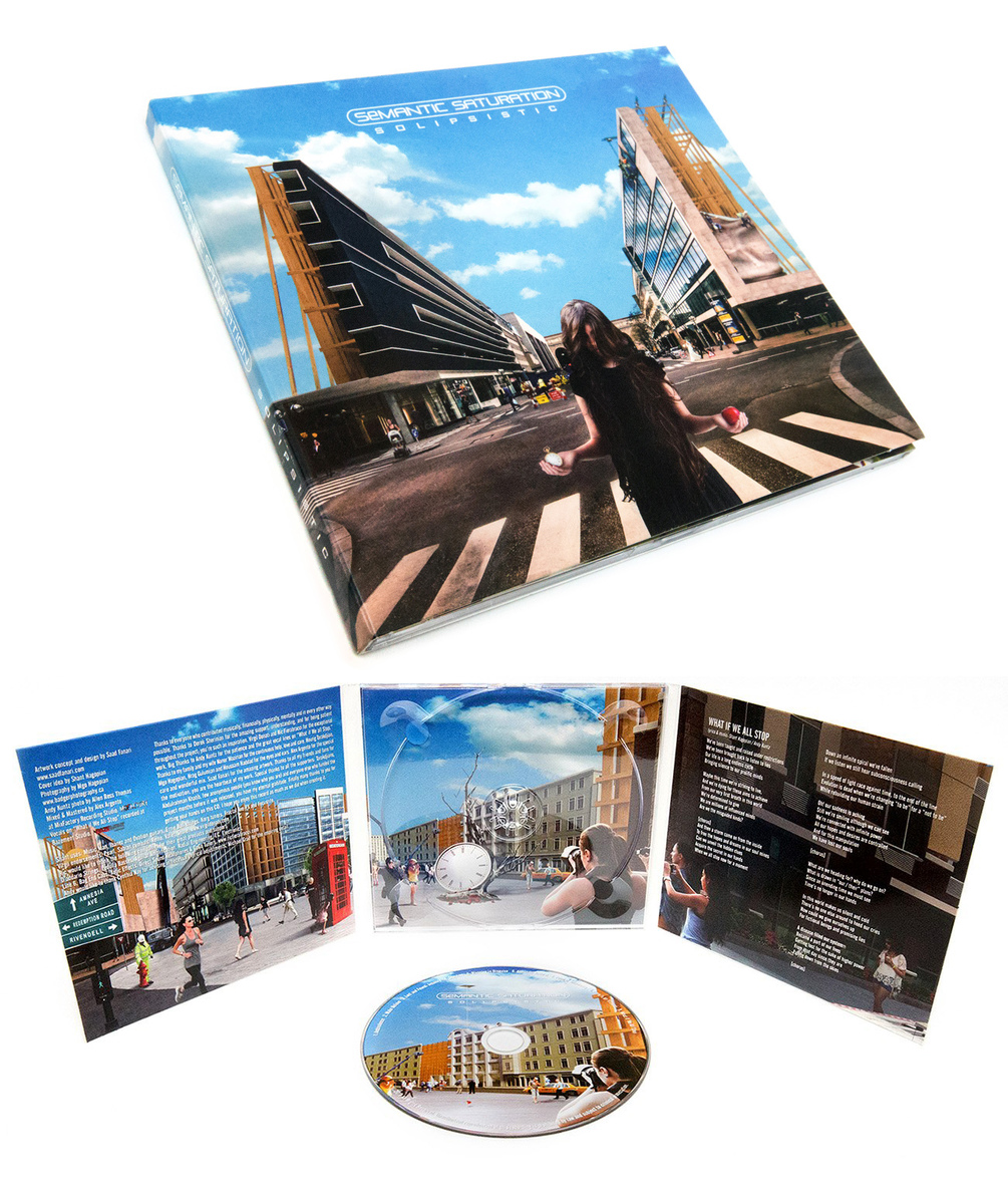 Semantic Saturation - Solipsistic CD (includes custom guitar pick and ...