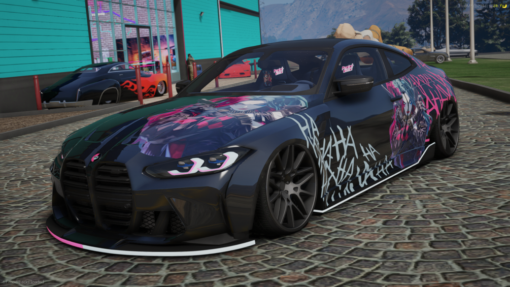 BMW M4 Harley Quinn Custom [FIVEM]