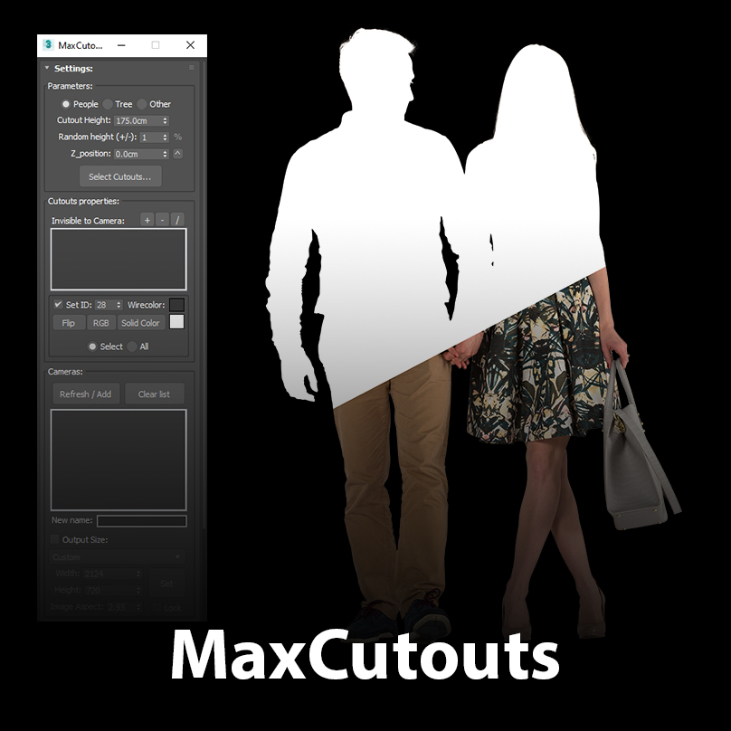 New 3DSMax script released - MaxCutouts v1.0 !!! - ArchvizTools