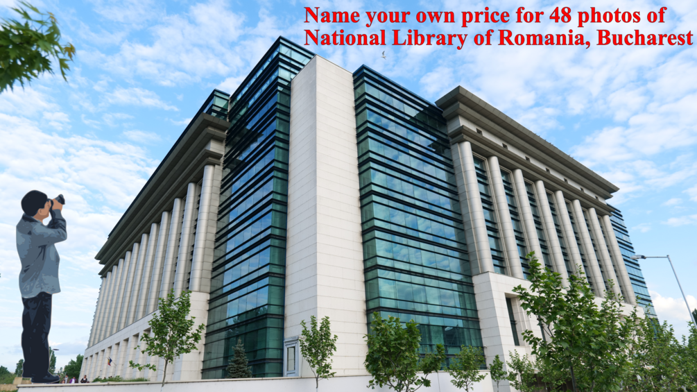 National Library of Romania - 48 photos, day version