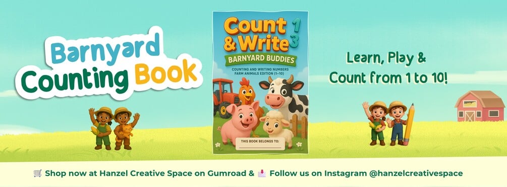 🐮 Barnyard Counting Book