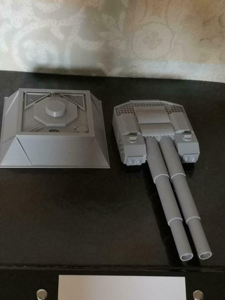 28mm sci-fi wargaming turrets optimized for FDM printers