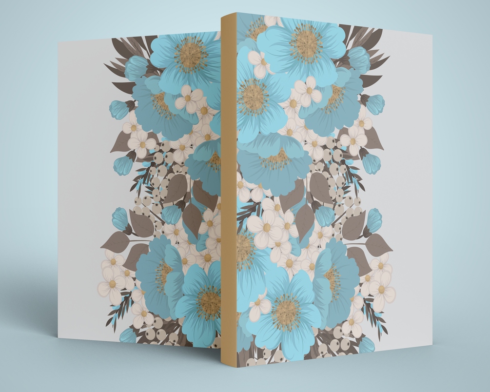 Cute Floral Book Cover