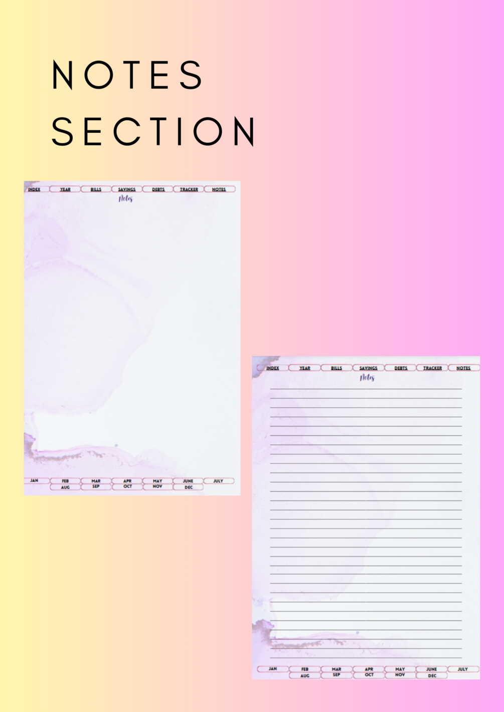 Simple and Basic Budget Planner (162 pages)