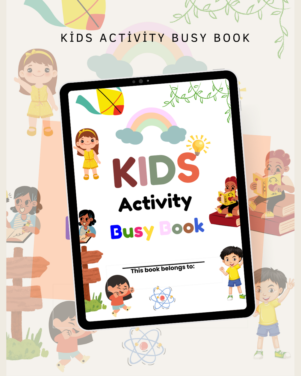 Activity Busy Book For Kids
