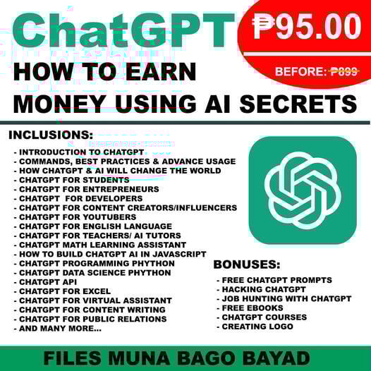 ChatGPT Mastery Toolkit (TAKE ALL)