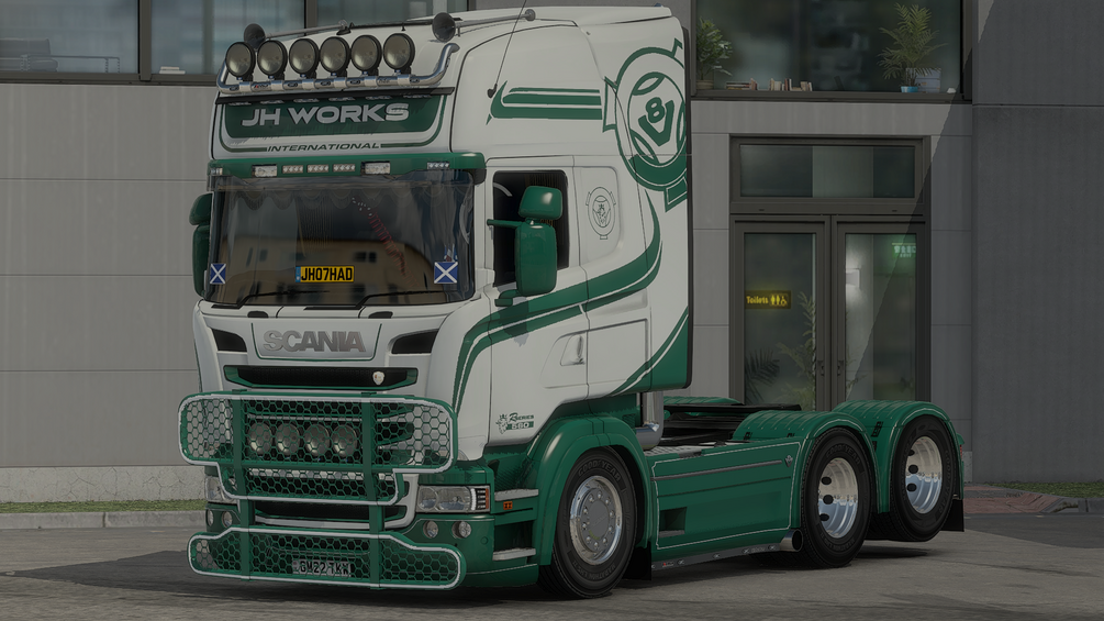 green and white rjl 8k skin